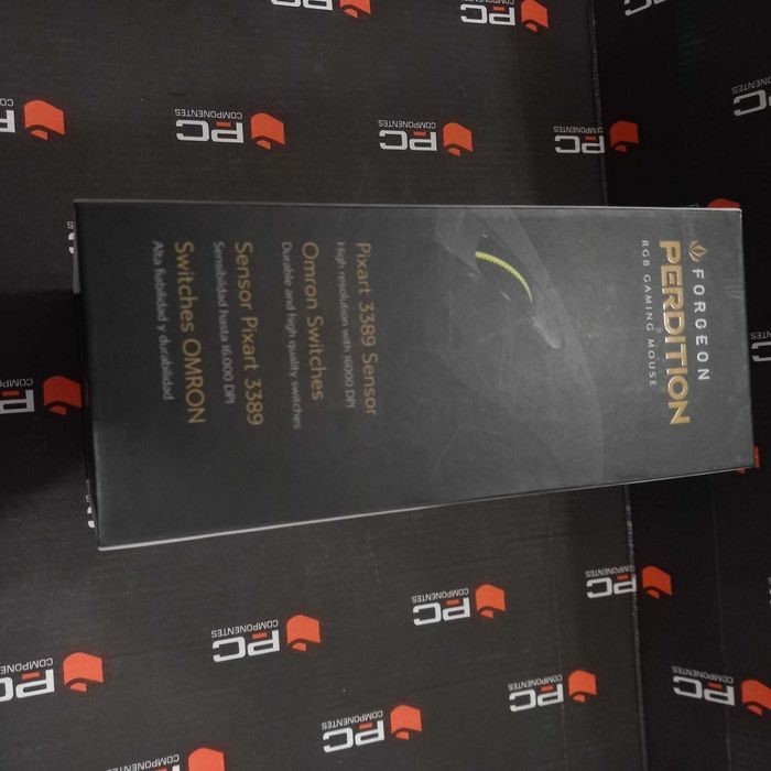 Rato Gaming RGB Forgeon Perdition 16000DPI Preto Cascais E Estoril • OLX.pt