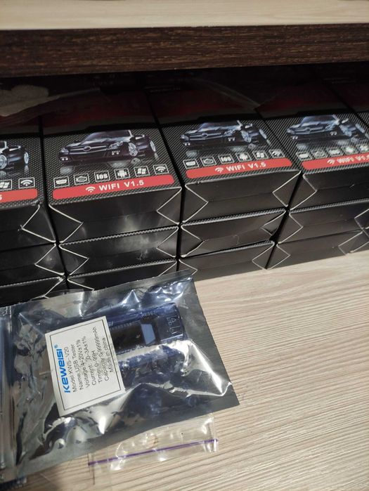 Автосканер Kingbolen ELM327 v1.5 OBD2 WIFI/Bluetooth PIC18F25K80: 360 ...