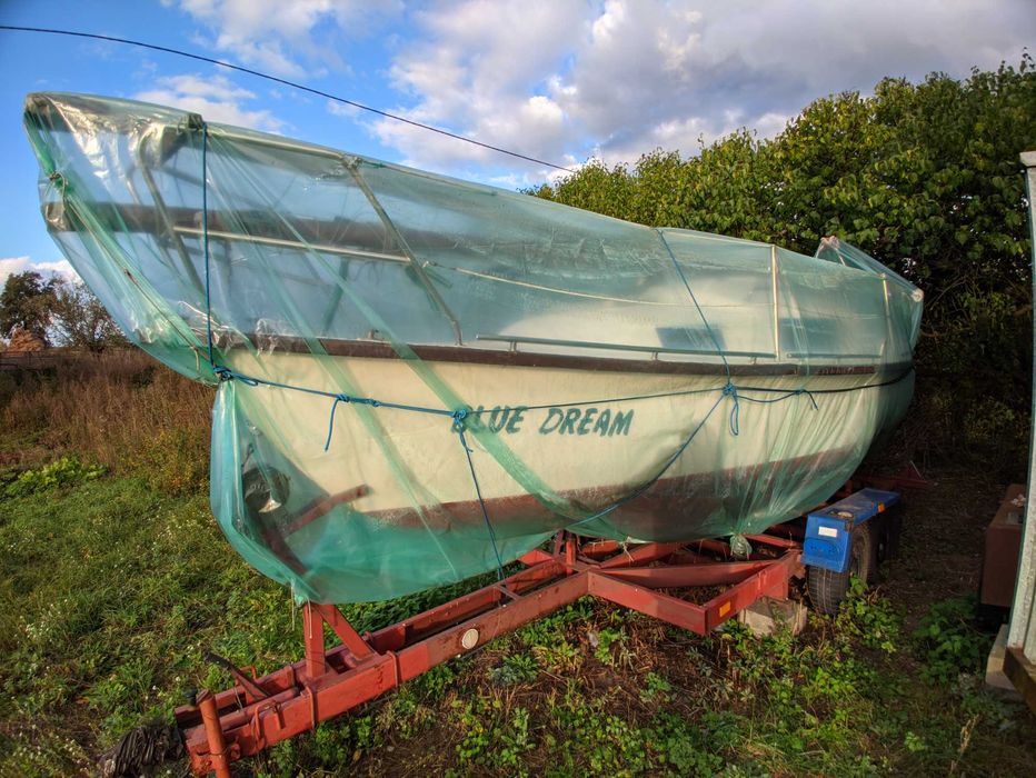 Jacht Giga 2 wraz z przyczepą prod. Niewiadów Aleksandrów Kujawski • OLX.pl