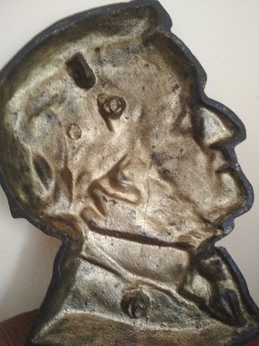 Richard Wagner - stara żeliwna plakieta - niemiecki kompozytor ...