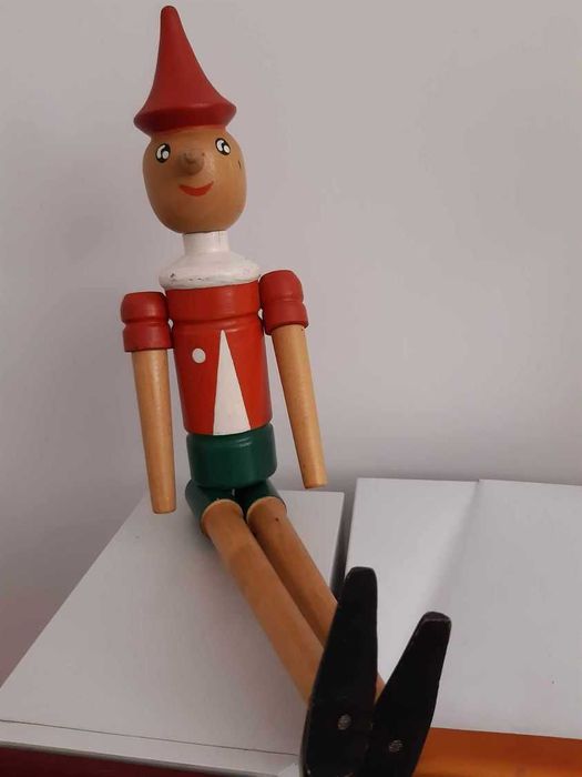 Pinokio z drewna Opole • OLX.pl