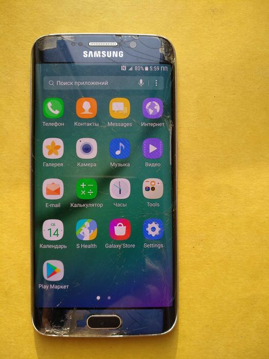 Samsung S6 Edge Green Emerald 64 Gb: 1 000 грн. - Мобильные телефоны / смартфоны Баштанка на Olx