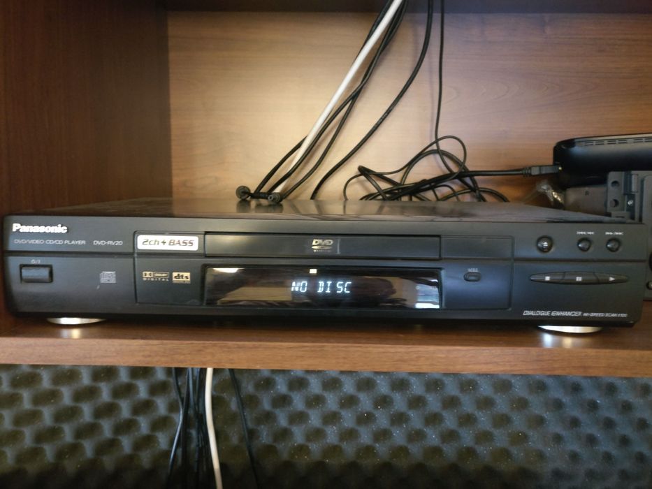 Odtwarzacz Panasonic DVD, VCD, CD, segment wieży Błonie • OLX.pl