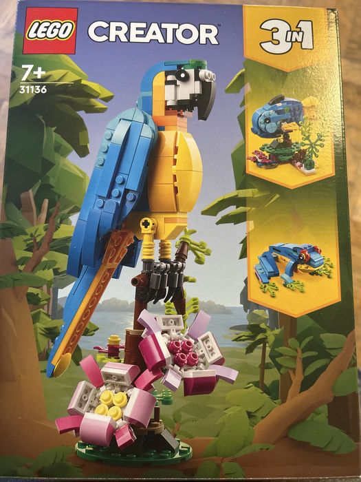Lego Papuga na dzień dziecka creator 7+ Warszawa Żoliborz • OLX.pl