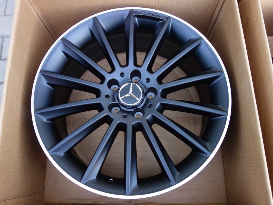 Felgi MERCEDES GLA X156 A56 A45 19'' AMG Czarny Mat!! Oryginał Ropczyce ...