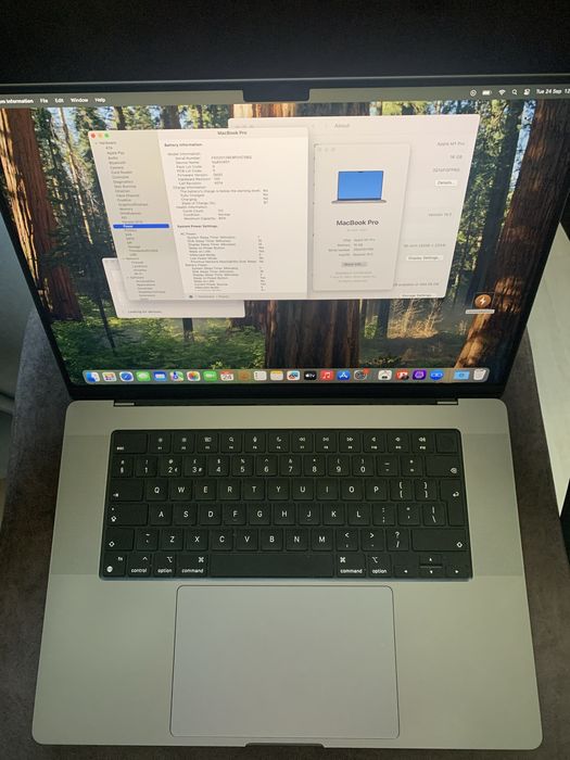 Apple Macbook Pro 16.2 M1 pro 16gb 512gb A2485: 54 800 грн. - Ноутбуки ...
