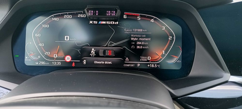 BMW X5 M M50d salon Polska 485 KM , 950 nM bezwypadkowy Białystok ...