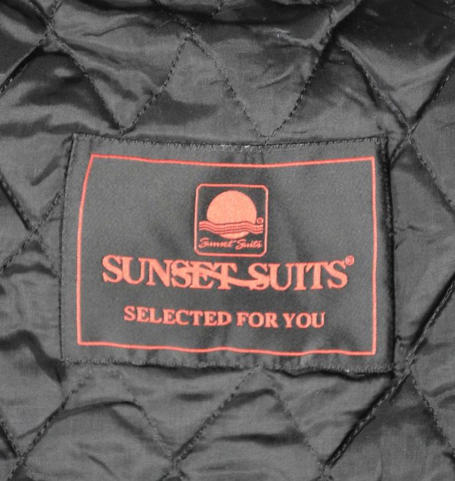 SUNSET SUITS Classic Płaszcz Męski 188/100 Wełna Kaszmir Wiskoza Super ...