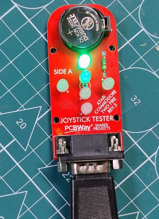 Tester do josticków Commodore/Atari, układ zmontowany Legnica • OLX.pl