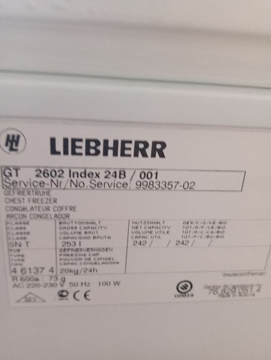 Arca congeladora 250 l Marrazes E Barosa • OLX.pt