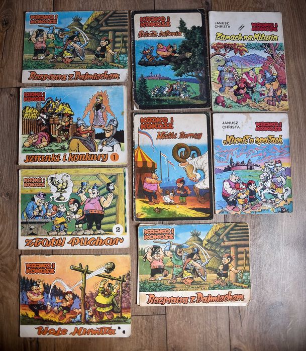 Zestaw komiksów Kajko i Kokosz Strumień • OLX.pl