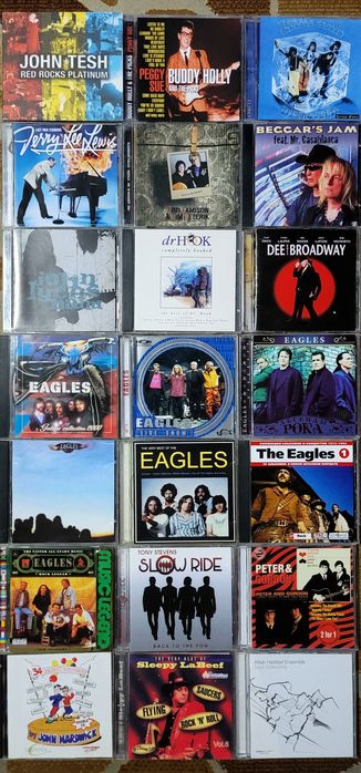 •Jimmy Hendrix•Elvis Prestley•Eagles•Дискографии легендарных рок групп ...