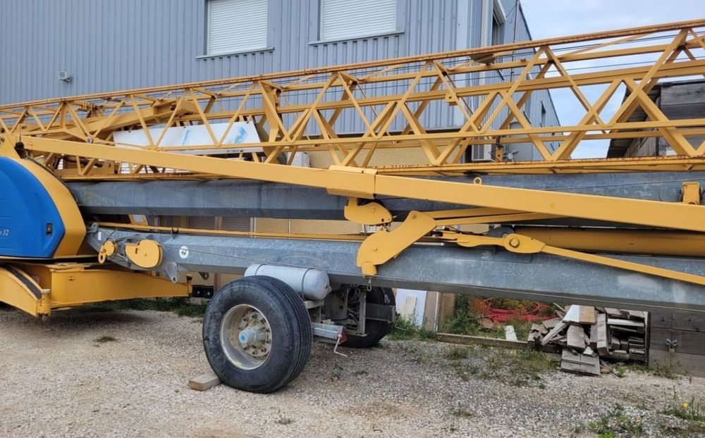 Żuraw szybkiego montażu Potain IGO 32 2008r. dźwig budowlany Jarocin ...