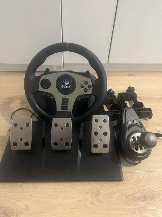 Kierownica Cobra GT900 PRO Rally z pedałami Bełchatów • OLX.pl