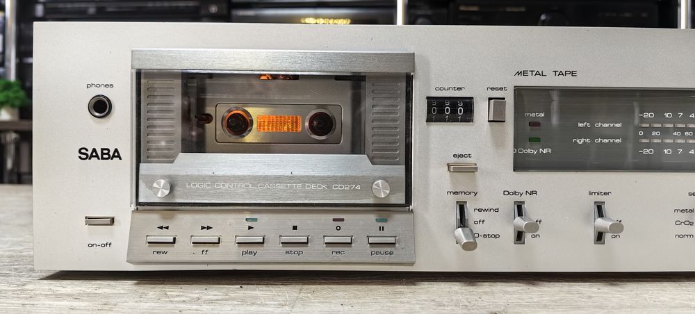 Касетний програвач Saba CD274: 3 000 грн. - Cd / md / вінілові ...