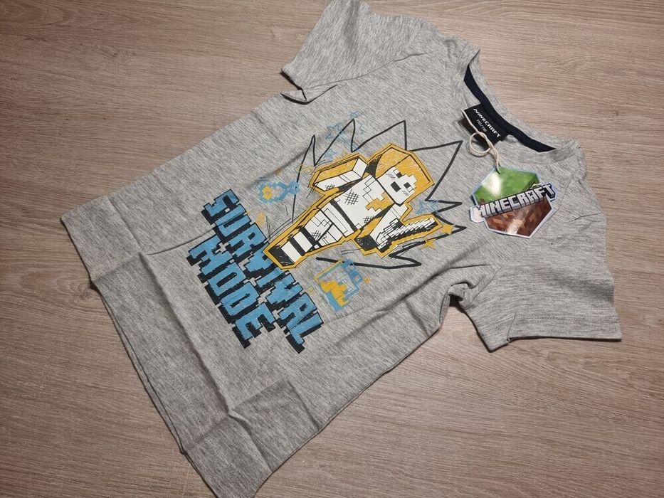 Футболка для мальчика minecraft майнкрафт 110 116 122 128 134 140: 160 ...
