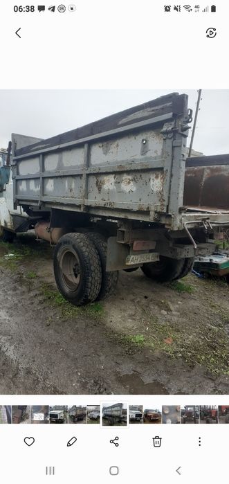 Продам Газ 3307 самосвал: 2 700 $ - Вантажні автомобілі Павлоград на Olx