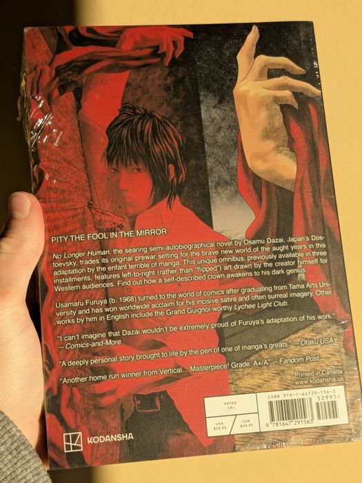 Манга англійською No longer Human Osamu Dazai: 849 грн. - Книги ...