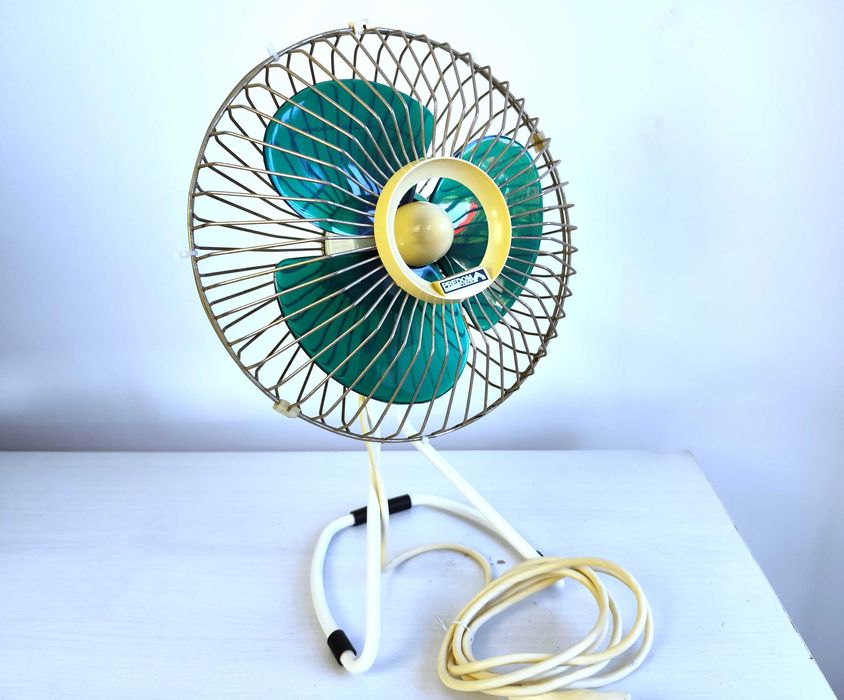 Wentylator zabytkowy PRL elektryczny PREDOM METRIX 1W200PN Warka • OLX.pl