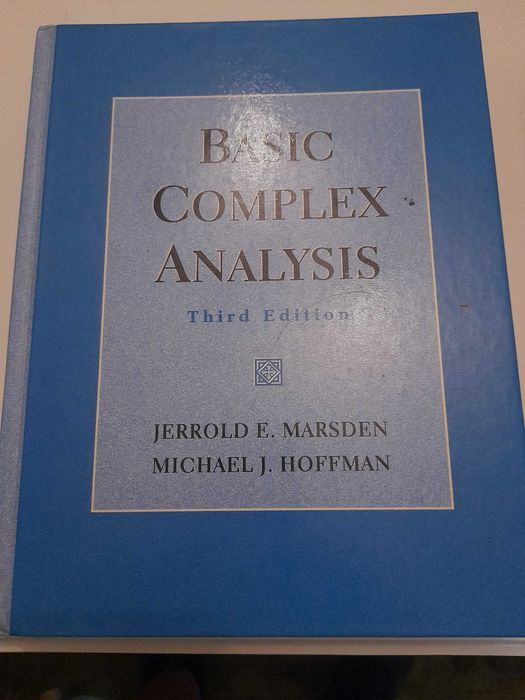 Livro matemática ensino superior Basic Complex Analysis Sintra (Santa Maria E São Miguel, São ...