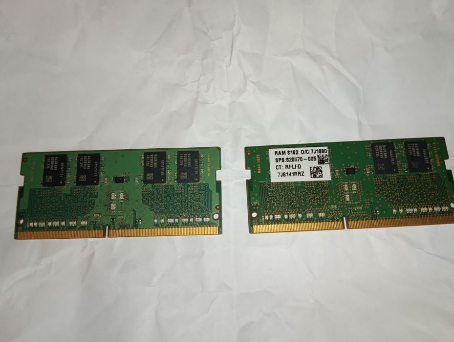 Оперативна память для ноутбуків So Dimm Samsung Ddr4 16gb 2133 Mhz 799 грн Комплектуючі та