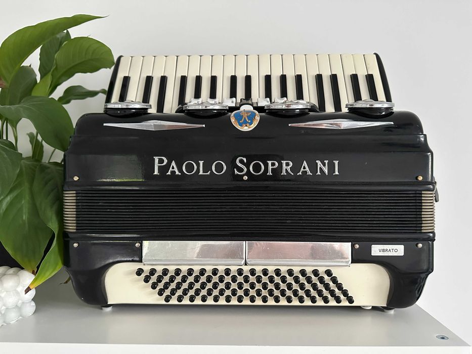 Akordeon Paolo Soprani 80 basowy Bębnów • OLX.pl