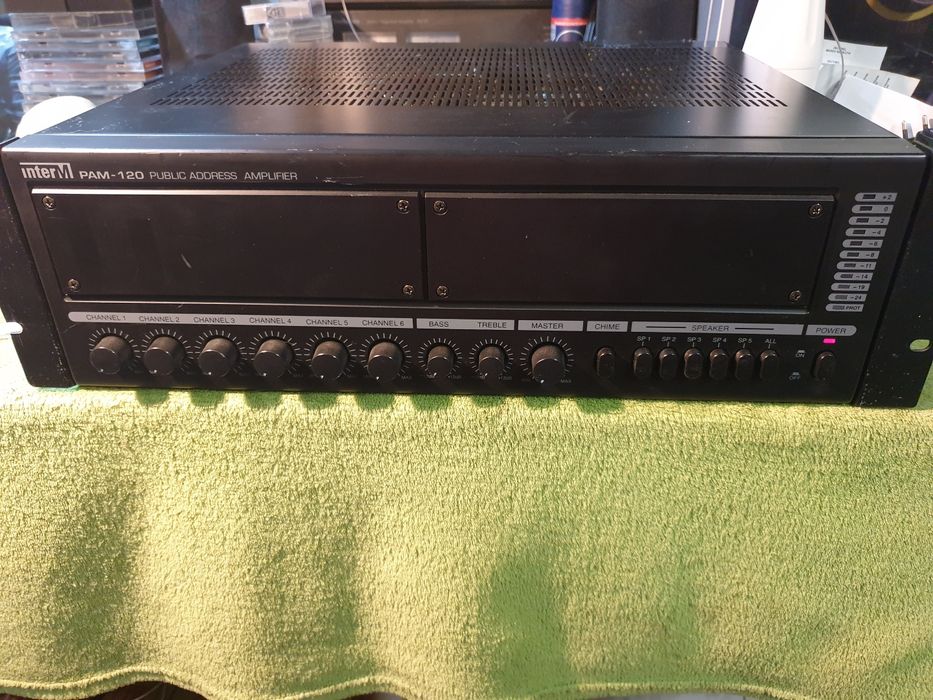 INTER M PAM-120 wzmacniacz do nagłośnień wielkopowierzchniowych. Pomieczyno • OLX.pl