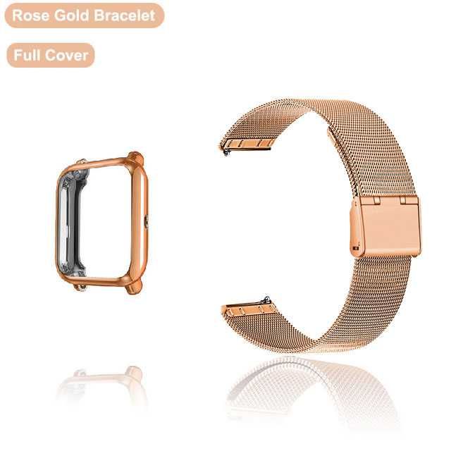 Ремешок миланская петля 20мм + бампер чехол Amazfit Bip/BipS/GTS2: 290 ...