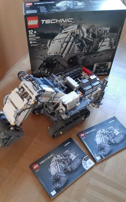 Lego Technic Liebherr 42100 full Kraków Bronowice • OLX.pl