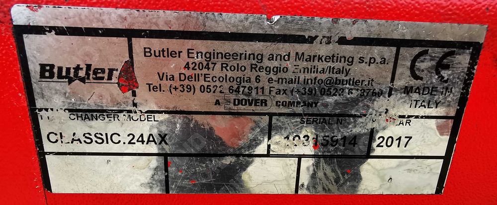 Montażownica automatyczna Butler Classic 24 AX Korwinów • OLX.pl