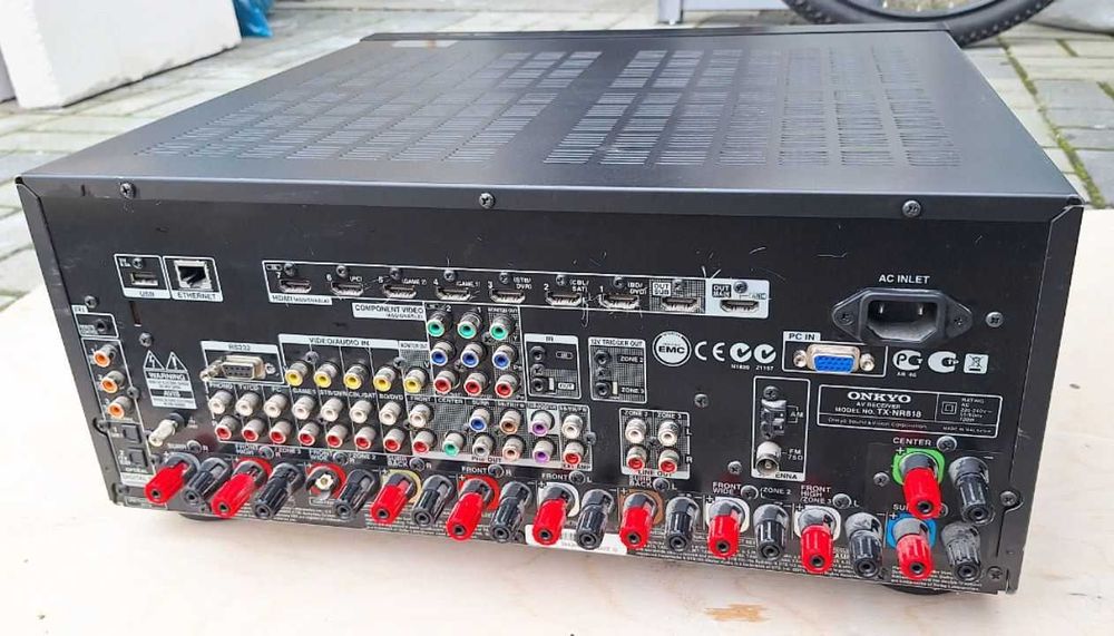 Amplituner wzmacniacz do kina domowego stereo Onkyo TX-NR818 Wrocław Krzyki • OLX.pl