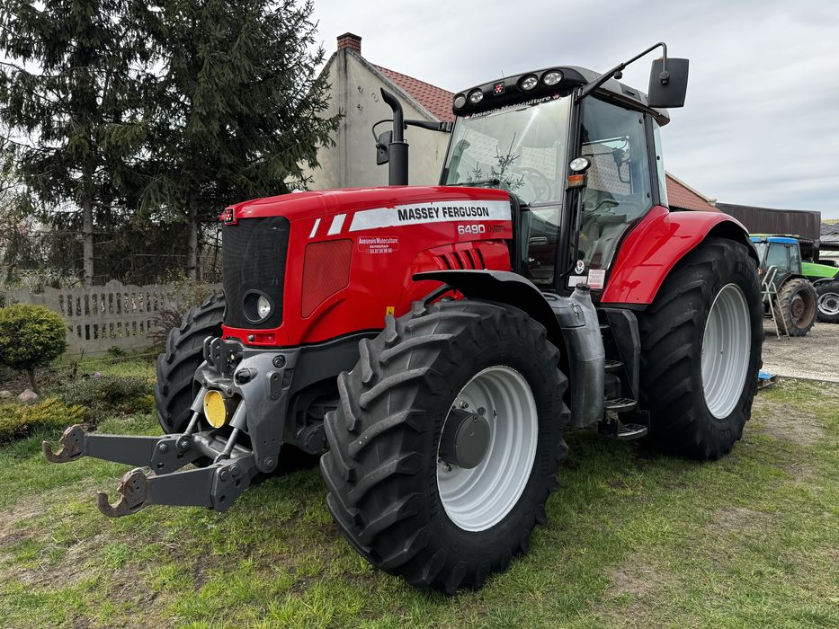 Massey Ferguson 6490 Dyna 6 Tuz + wom Pneumatyka Ołobok • OLX.pl