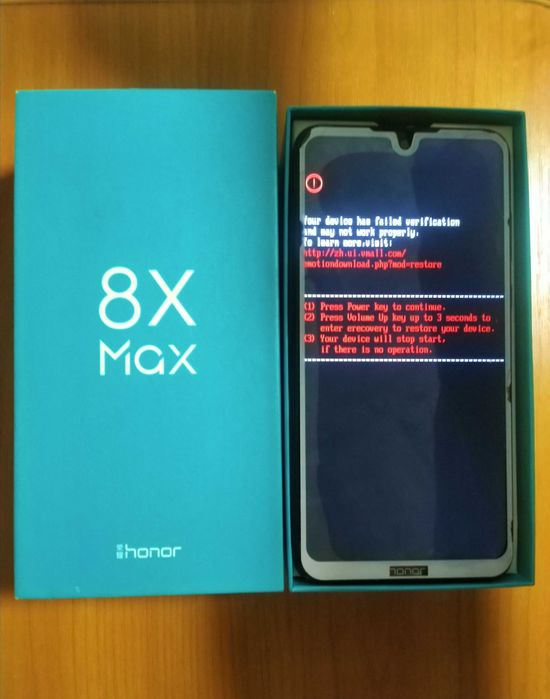 Huawei Honor 8X Max смартфон телефон: 2 900 грн. - Мобильные телефоны / смартфоны Белая Церковь ...