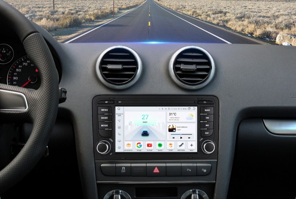 Radio 2 DIN Android Audi A3 8P Zamość • OLX.pl