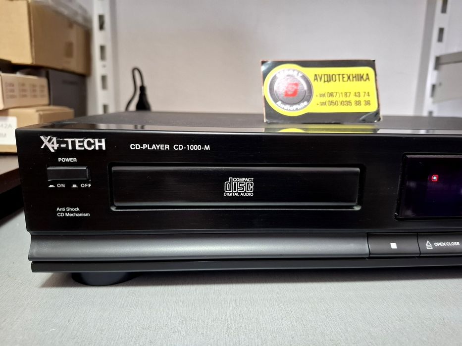 4X-TECH CD-1000M. CD Player. CD-RW, MP3. Made in Germany: 1 900 грн ...