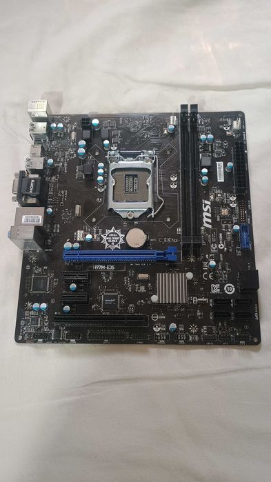 Płyta główna MSI H97M-E35. Socket LGA1150 Kraków Bronowice • OLX.pl