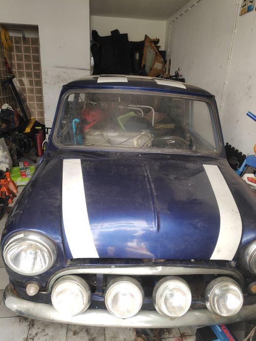 Mini Morris MK2 1969 motor 1300 2carboradores Albufeira E Olhos De Água ...