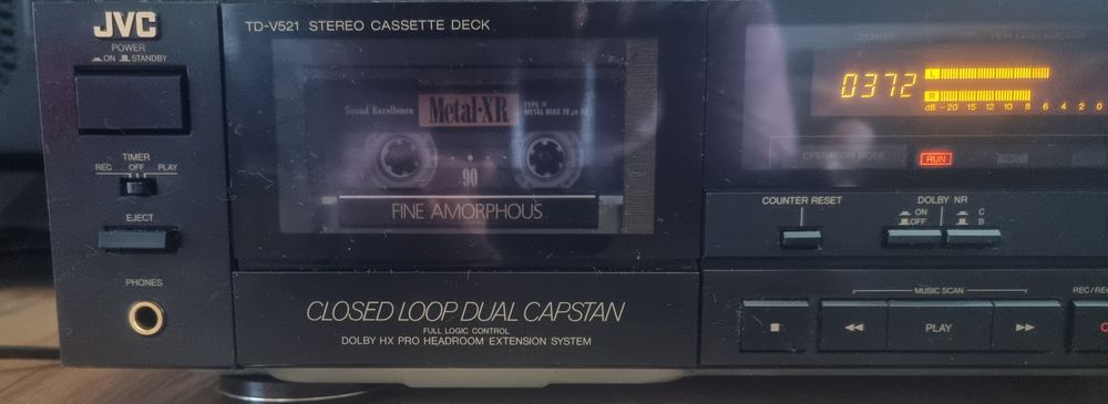 Magnetofon JVC TD-521 Harta • OLX.pl