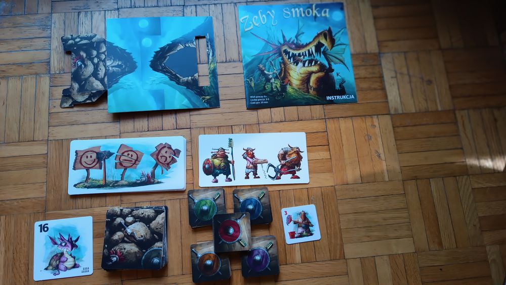 Świetna rodzinna gra planszowa zęby smoka Warszawa Wola • OLX.pl