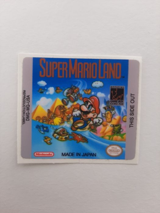 Label - Super Mario Land para Game Boy (Portes Incluídos) Faro (Sé E ...