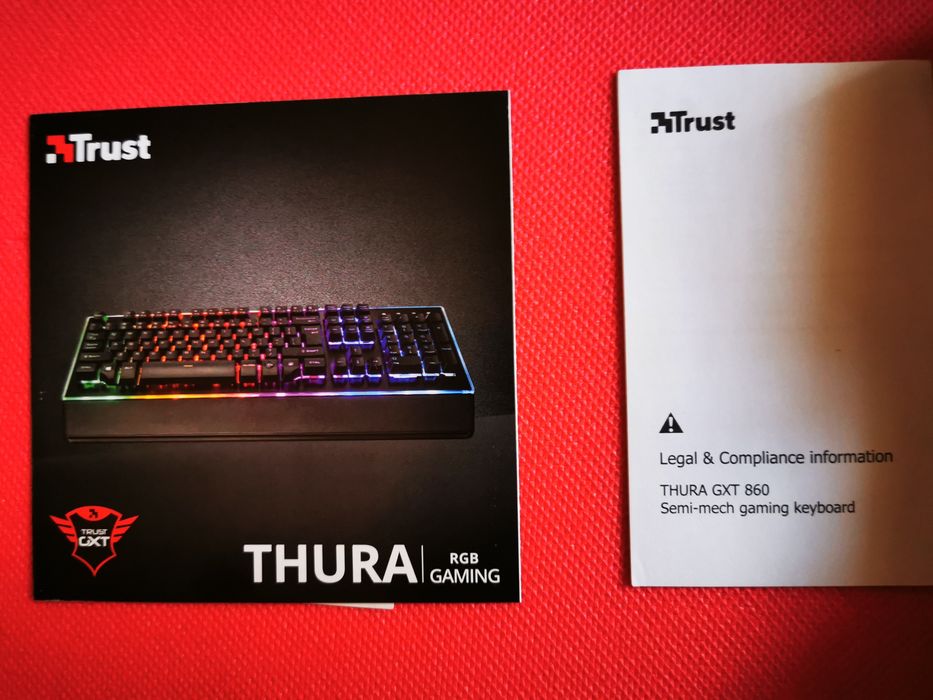 Игровая клавиатура gaming Keyboard rgb подсветка GXT 860 USB Black: 650 ...