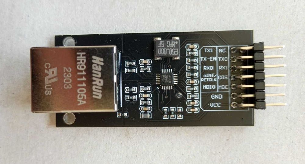 Arduino STM32 Модуль Ethernet LAN8720 ETH Board 10/100 трансивер PHY ...