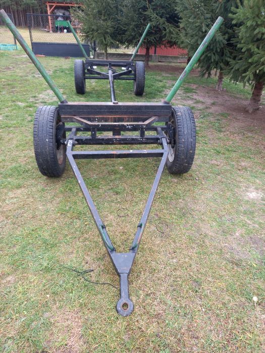 Wóz do ciągnika metalowy Kamień Podlesie • OLX.pl
