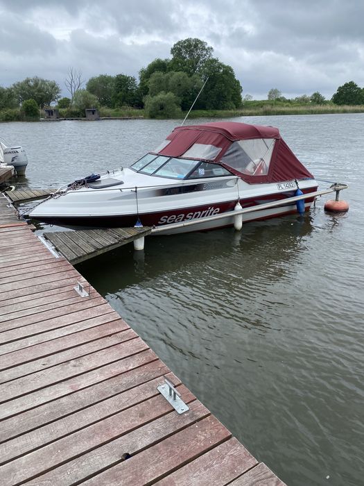 Łódz kabinowa motorowa bayliner 3.0 silnik zamiana na auto Wrocław Psie ...
