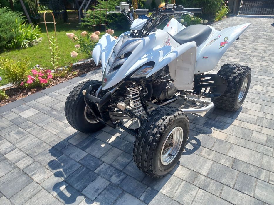 Yamaha Raptor zarejestrowany zadbany quad Poznań Grunwald • OLX.pl