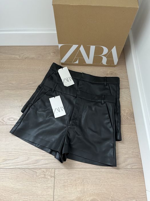 Кожані шорти zara шкіряні шорти: 950 грн. - Шкіряні шорти Умань на Olx