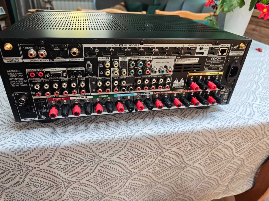 Amplituner DENON AVR-X4200W czarny Otwock • OLX.pl