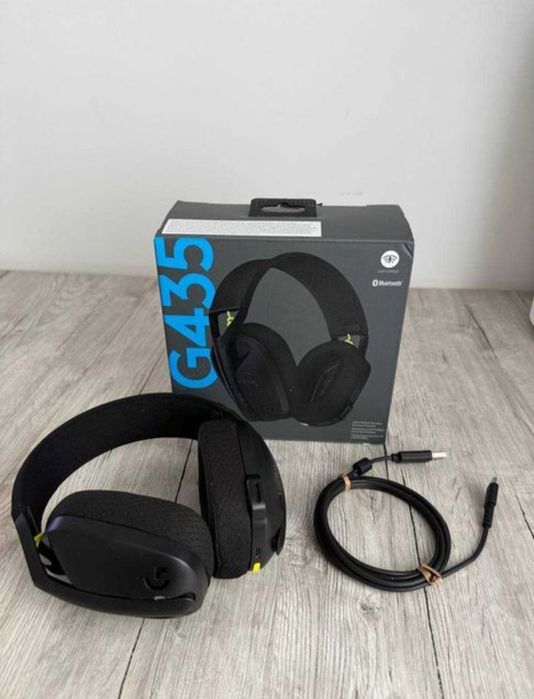 Logitech G435 LightSpeed Нові оригінальні бездротові ігрові навушники ...