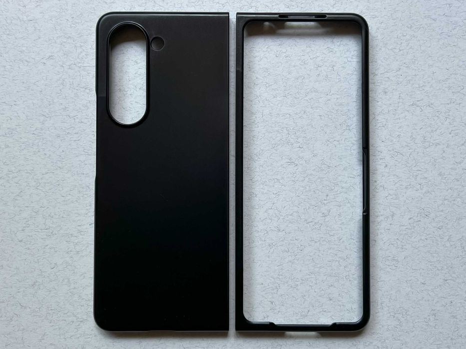 Samsung Fold 5 чохол пластик матовий чорний накладка чехол Fold 3 4: ...