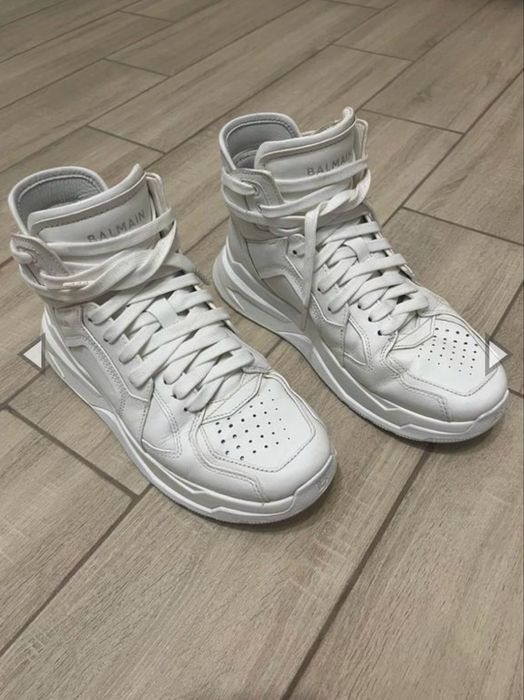 Shoes balmain b-ball high top very rare в наличии: 2 350 грн. - Кеди ...